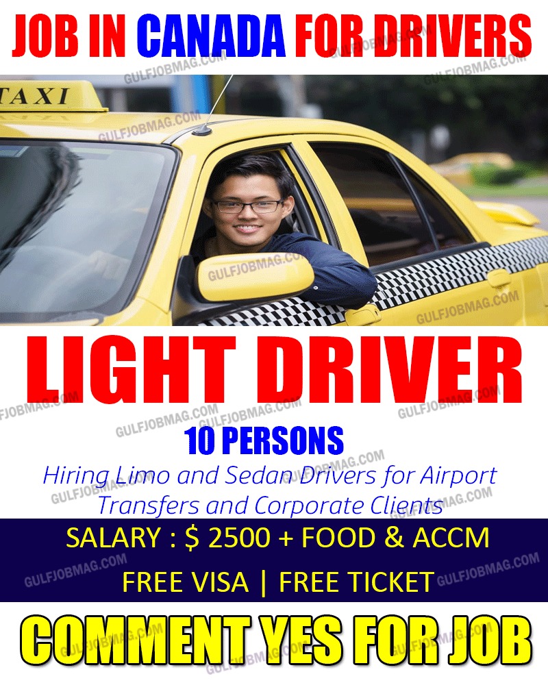 Job Opportunity in CANADA - Apply Now - Gulf Job Mag